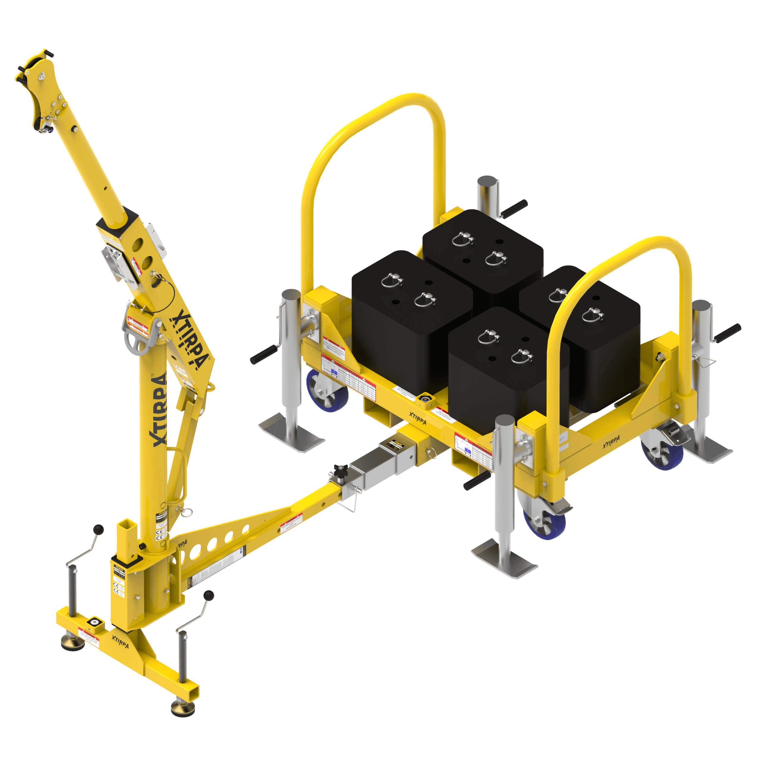 Counterweight 610mm Arm Davit System - Altitude Safety